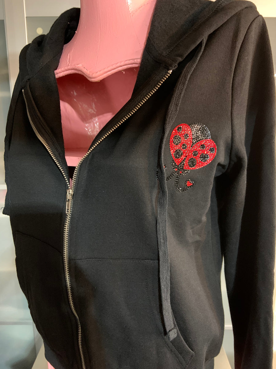 Ladybug Zip Hoodie – www.malanalove.com
